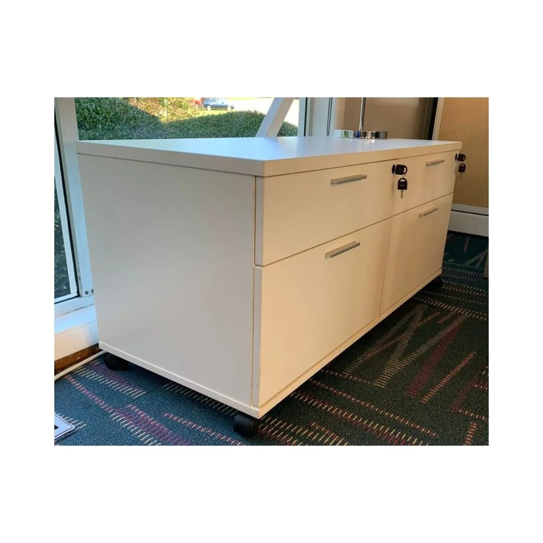 K Series 72" W Storage Credenza in White — Dynamic Office Services