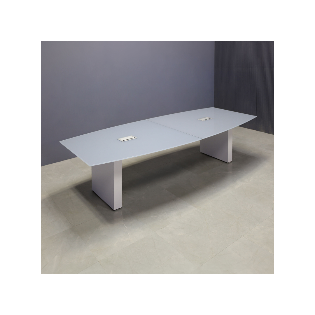 K Series Deluxe Boat Shape Conference Table — Dynamic Office Services