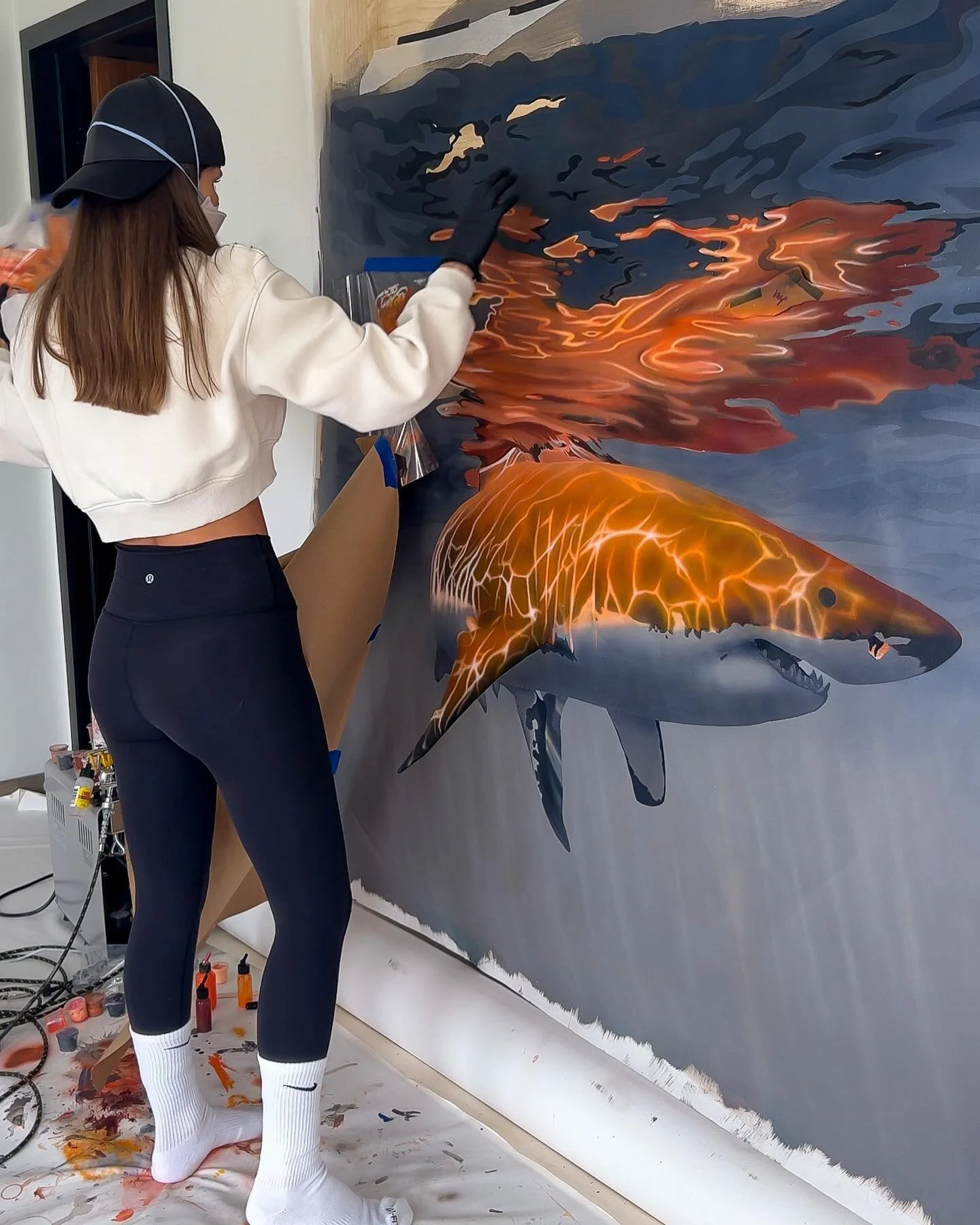 Batwoman Painting by Artist Casey Lynn Hancock — Casey Lynn Designs, Inc