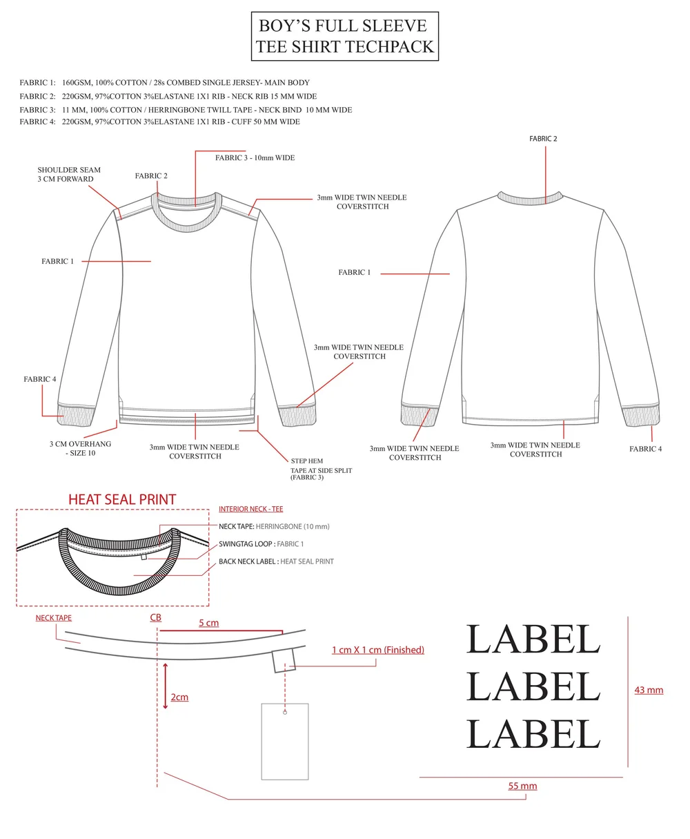 What is a tech pack and why is it important for fashion design? | BOMME ...