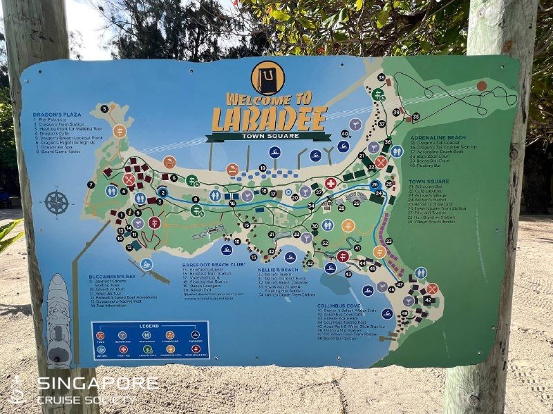 Labadee Map