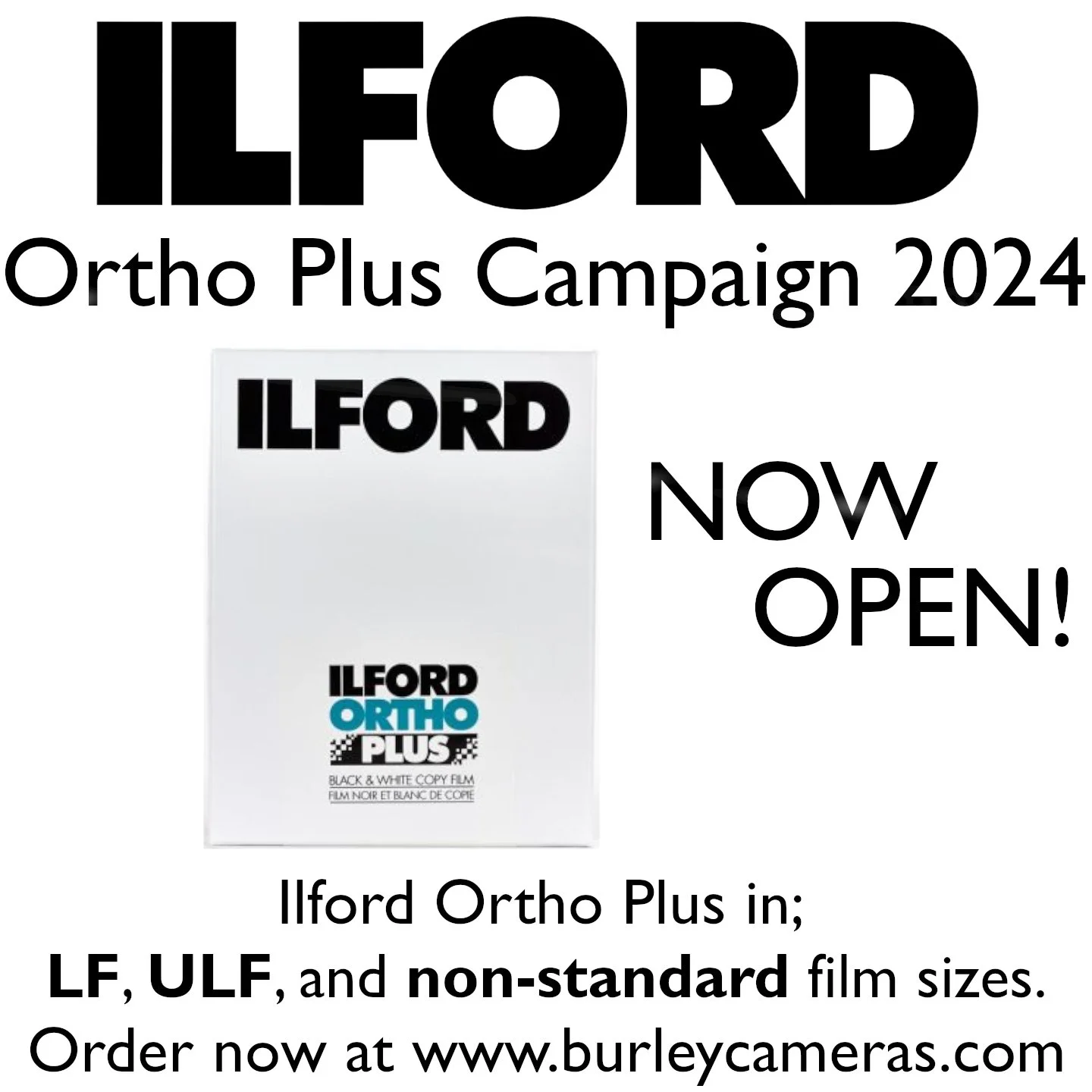 BURLEY CAMERAS - Accessories for Film and Plate Photography