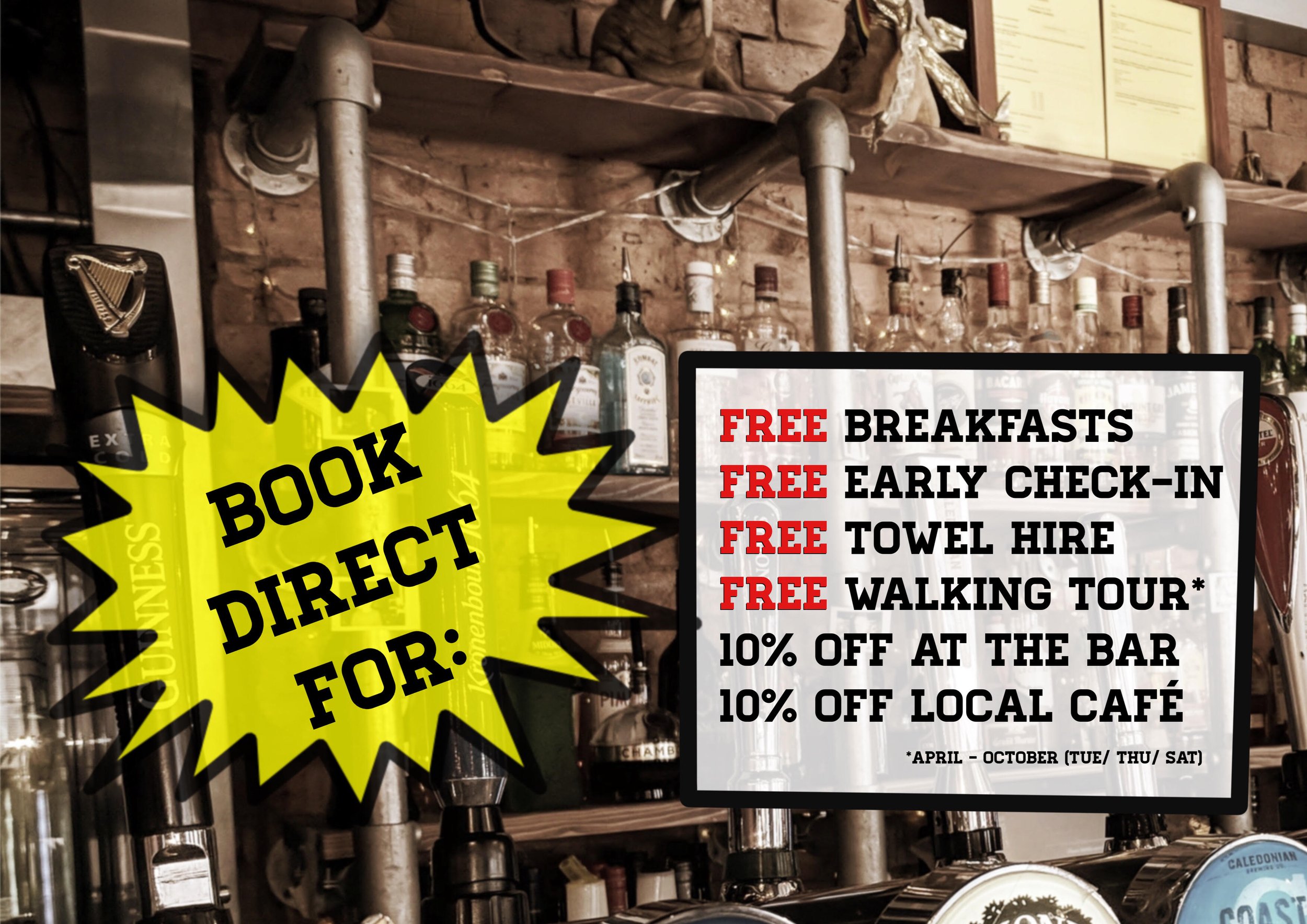 The Walrus Bar & Hostel | Buzzy Bar & Homely Hostel in London Waterloo