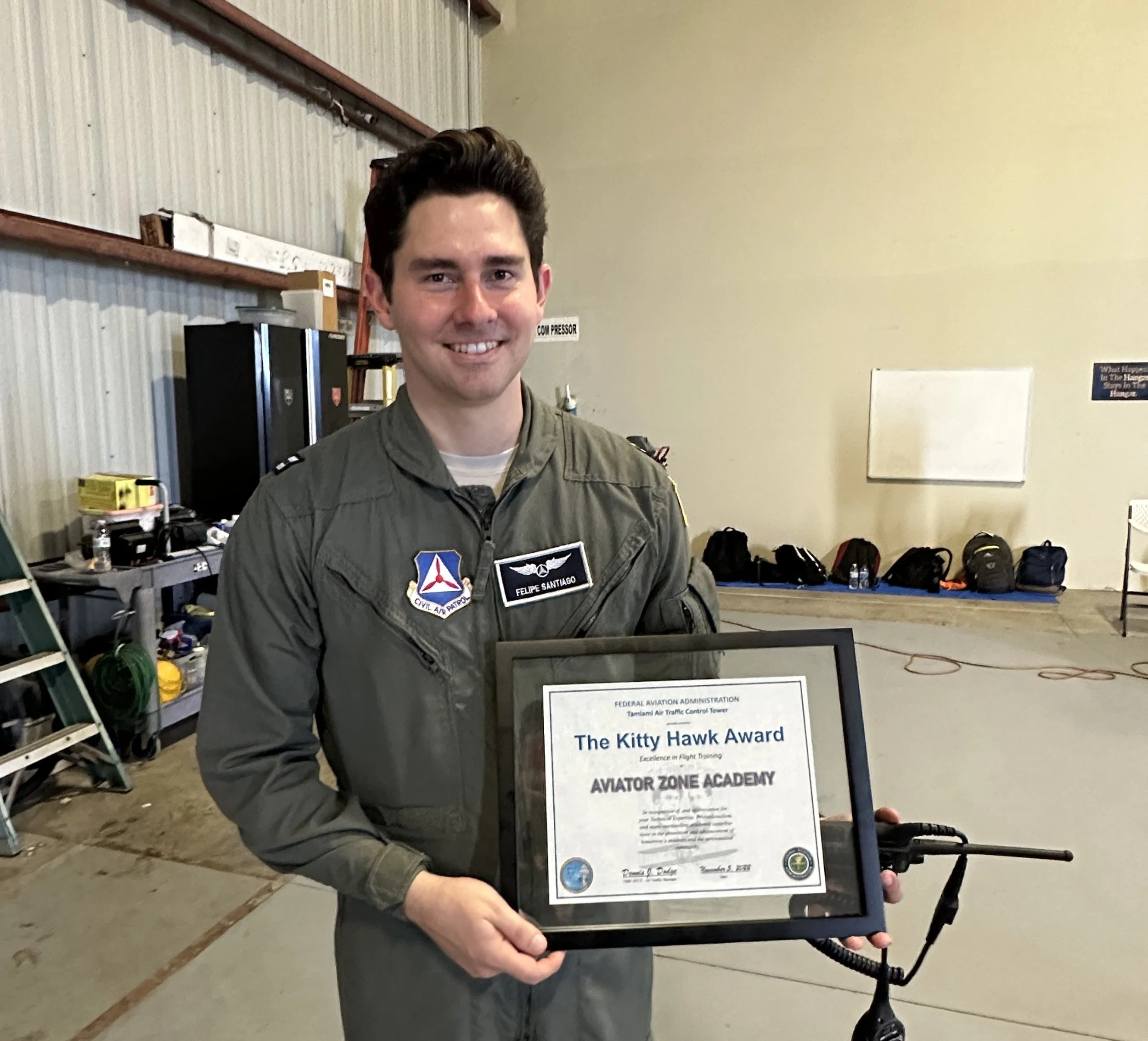 Miami Aviation School - THE KITTY HAWK AWARD | Aviator Zone Academy, LLC