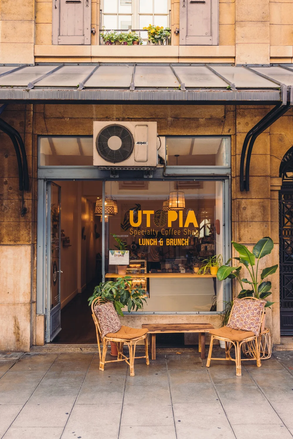 Utopia coffee-shop Saint-Jean Genève, cafés, brunch, lunch