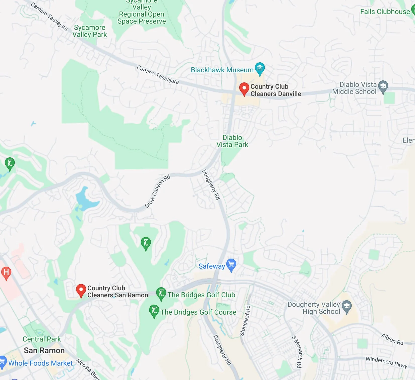 Country Club Cleaners- Pick up and Delivery Service