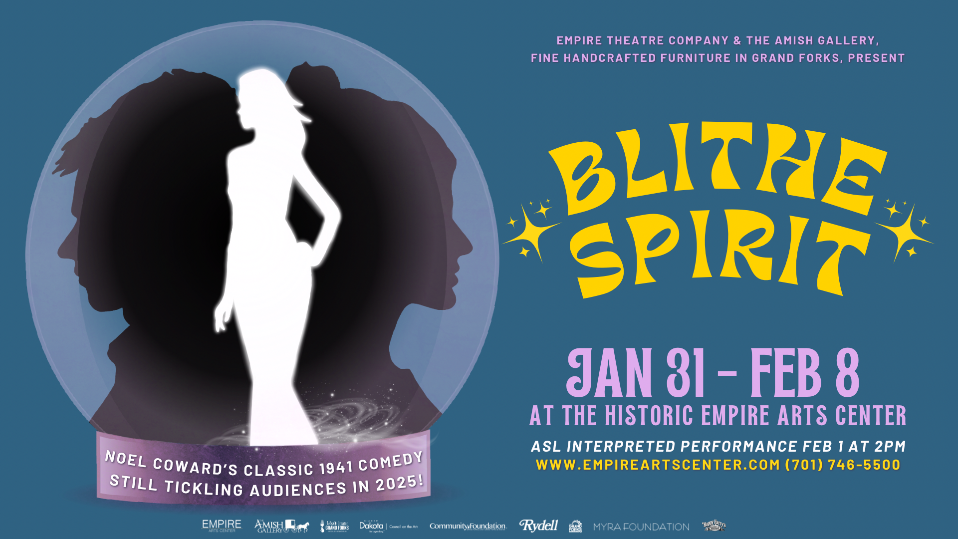 Blithe Spirit — Empire Arts Center