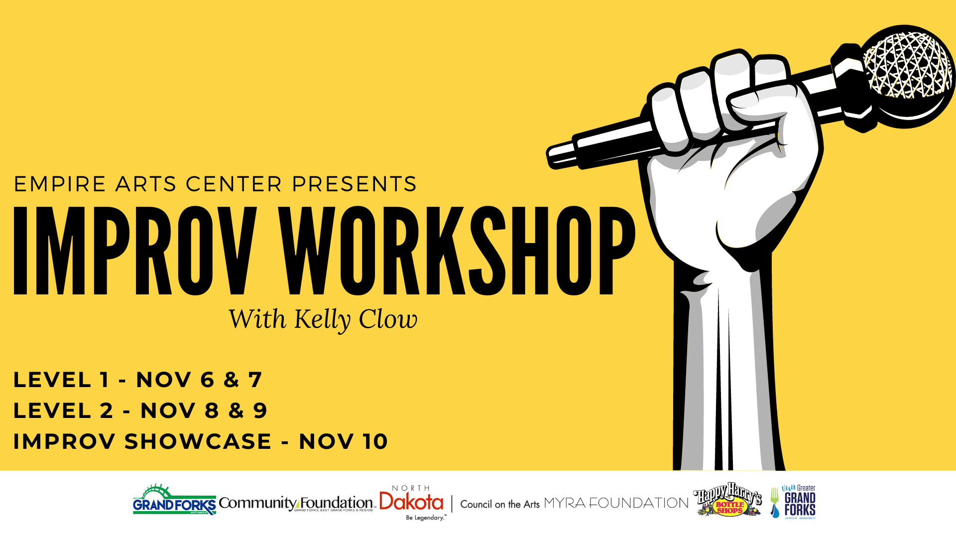 Improv Workshop - Level 1 (Beginners) — Empire Arts Center