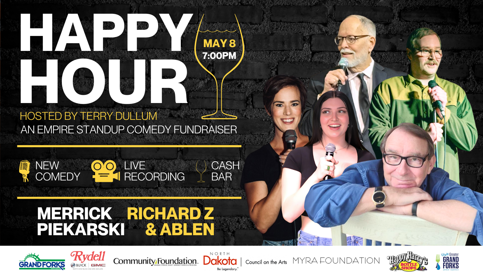 Happy Hour - A Standup Comedy Fundraiser for the Empire Arts Center ...