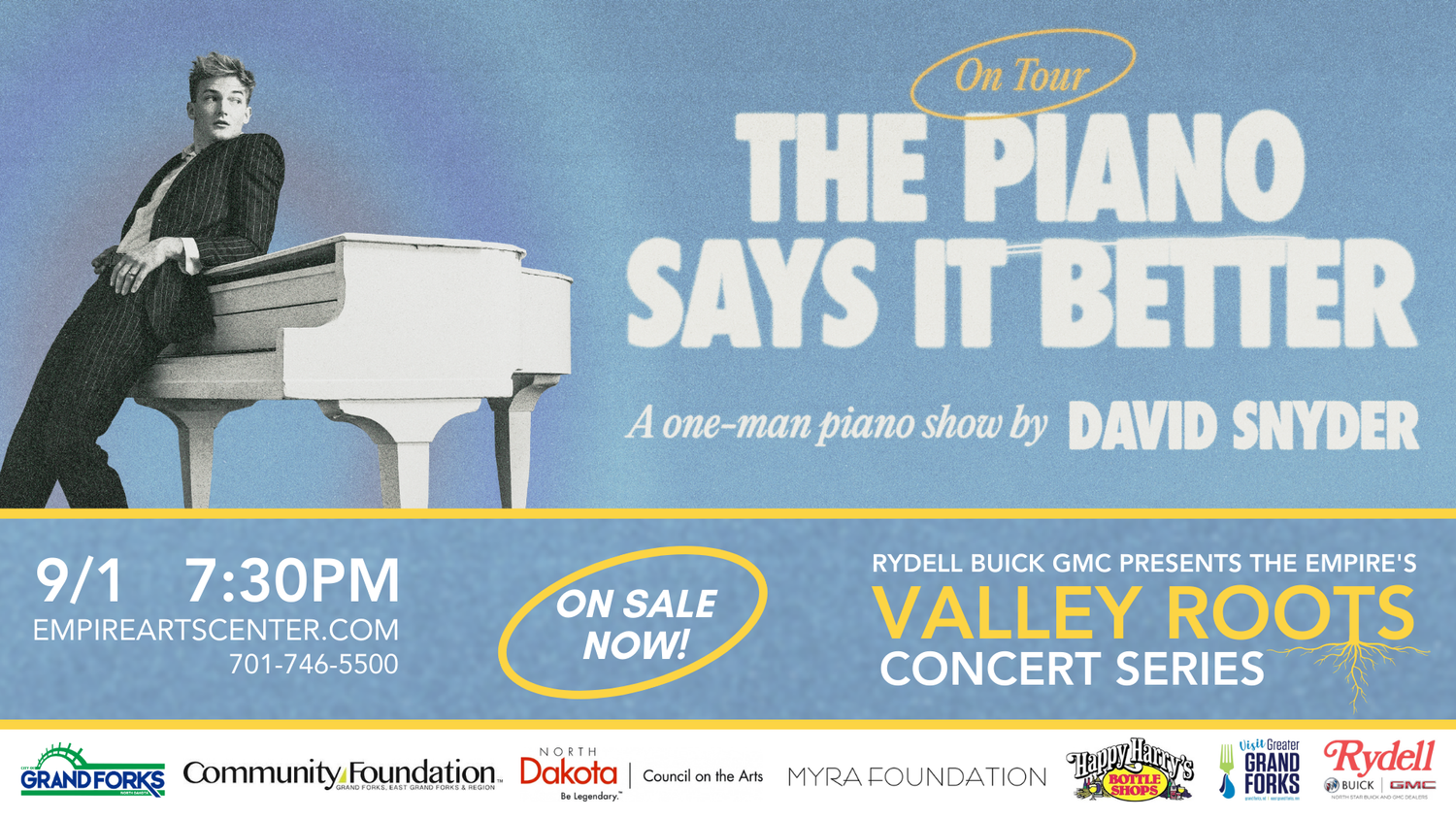 David Snyder "The Piano Says It Better" - Rydell Buick GMC Presents The ...