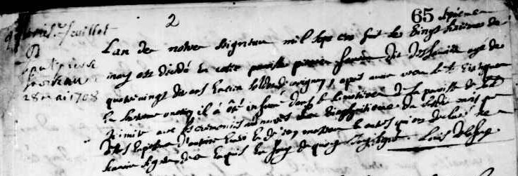 Pierre Favreau dit Deslauriers and Marie Madeleine Benoit — The French ...