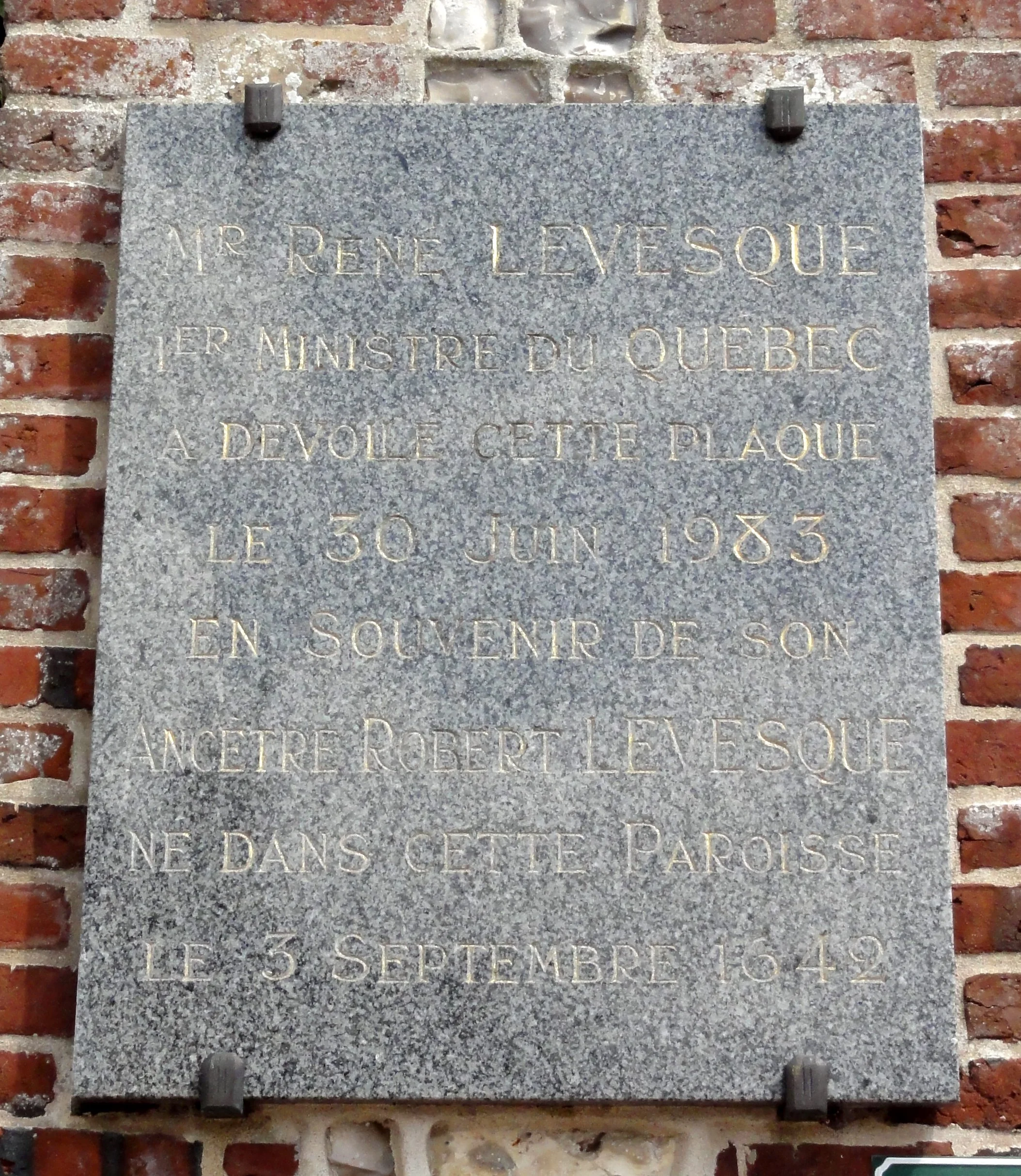 Robert Lévesque and Jeanne Chevalier — The French-Canadian Genealogist