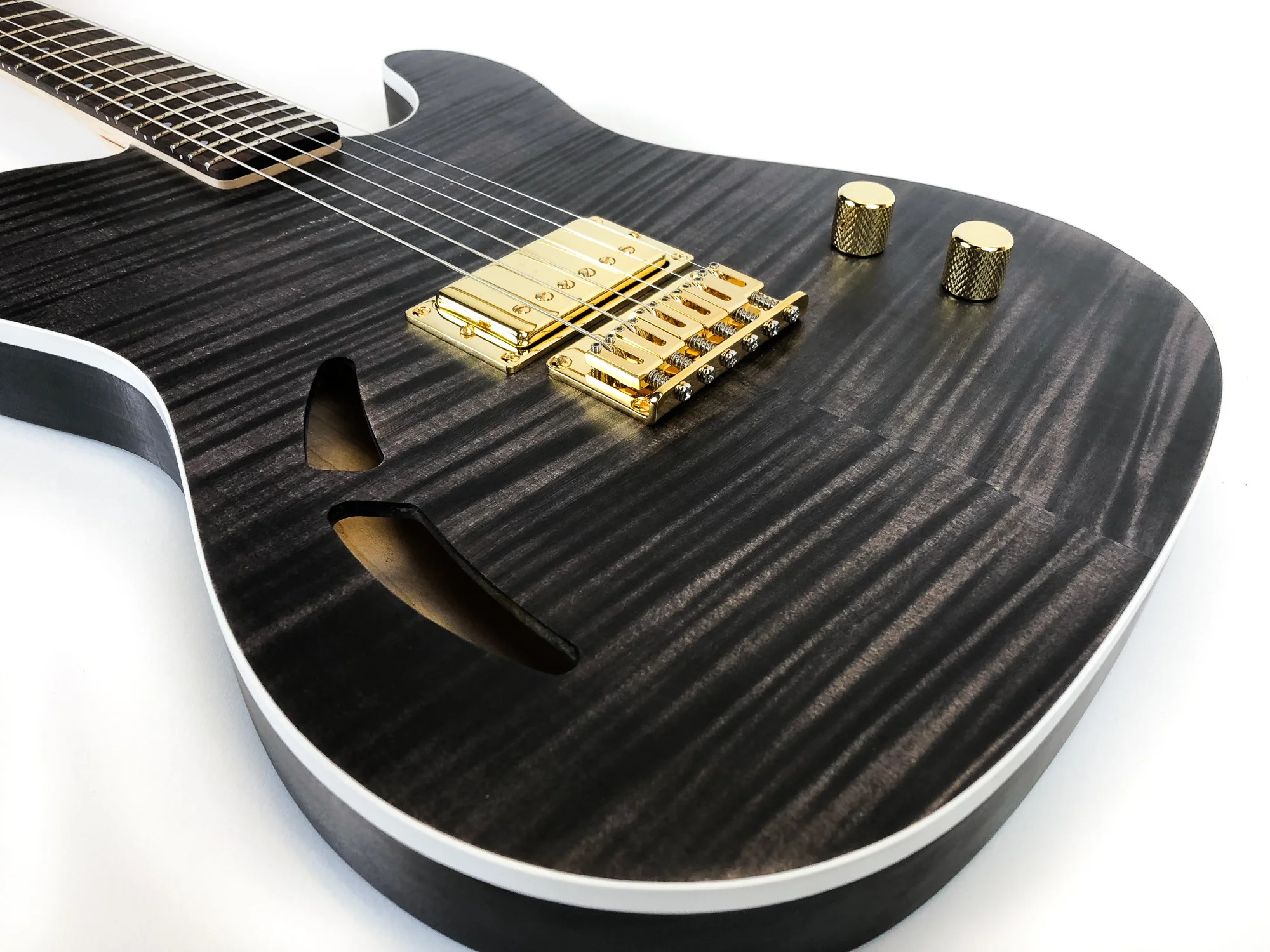 Wiley Guitarworks— Black and Gold Tele