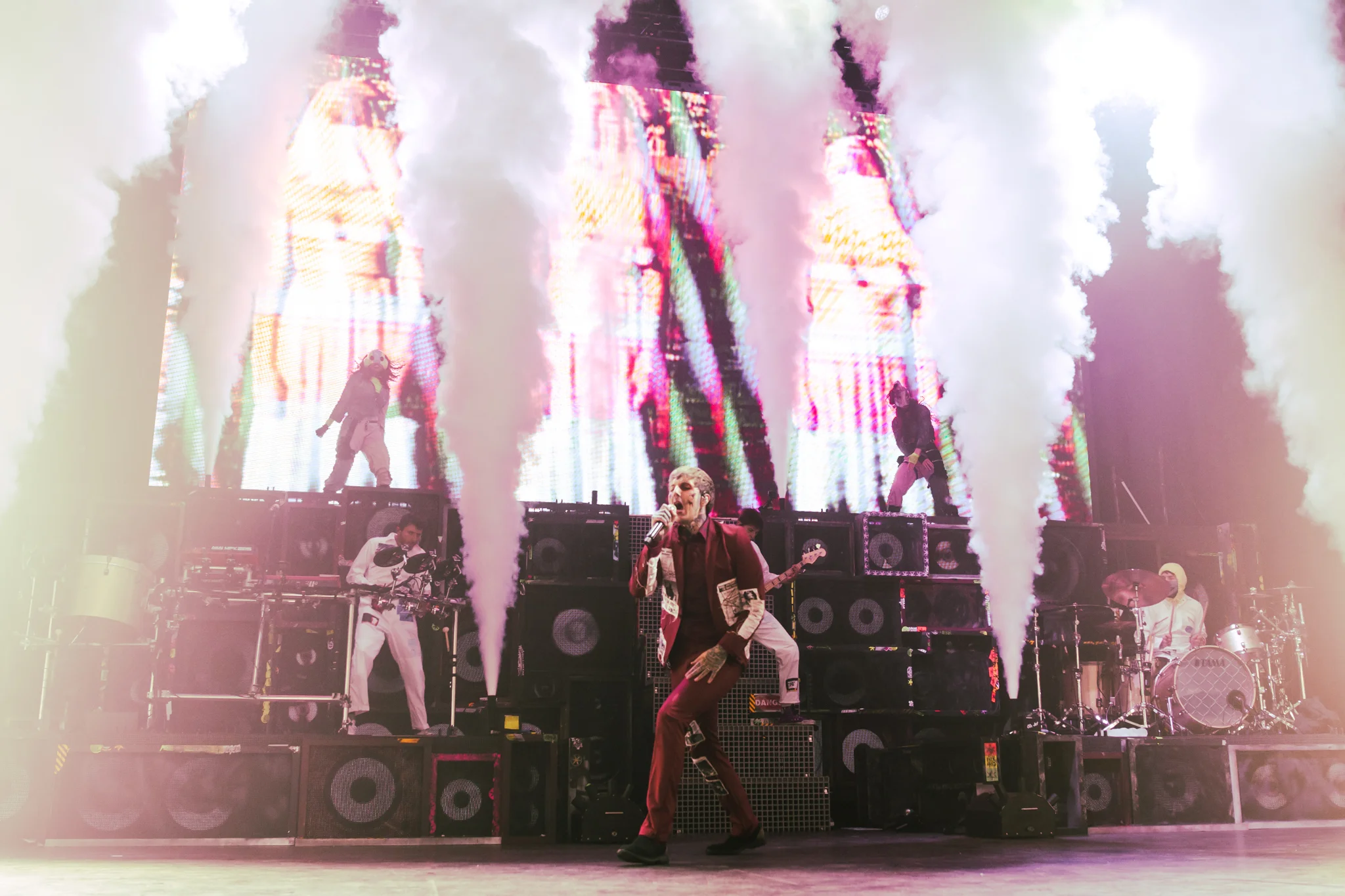 Bring Me The Horizon On Stage