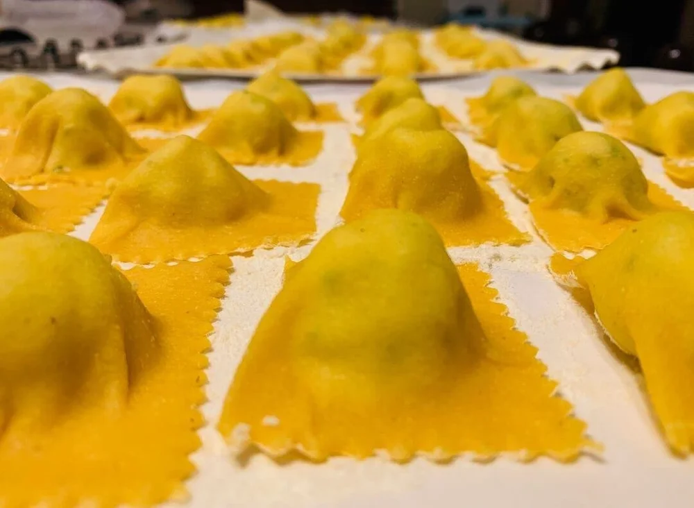 Indulge in our exquisite Tortelli recipe, a perfect wine companion — Vero