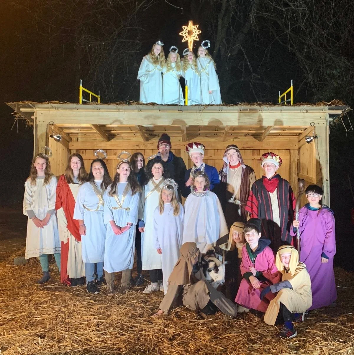 Live Nativity Scene