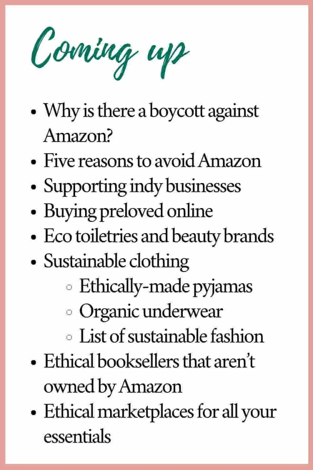 The Ultimate Guide To Shopping Without Amazon — Sustainably Lazy