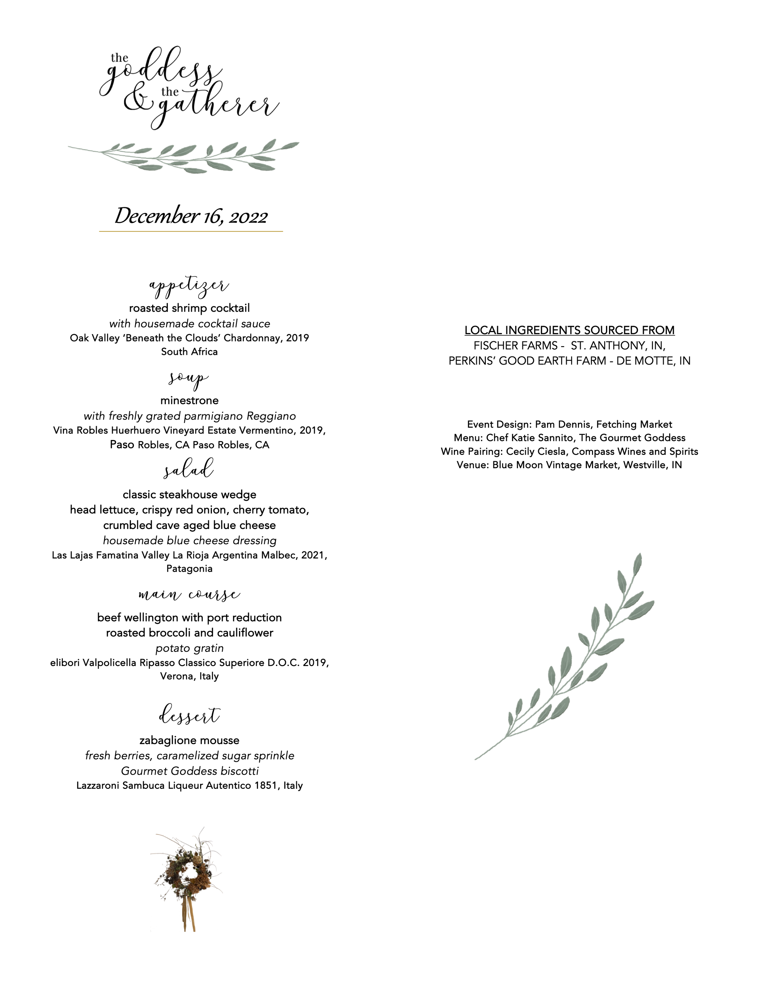 Dinner Menus Fetching Market Dinner Menus Fetching Market