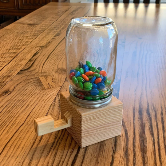 Wooden Candy Dispenser