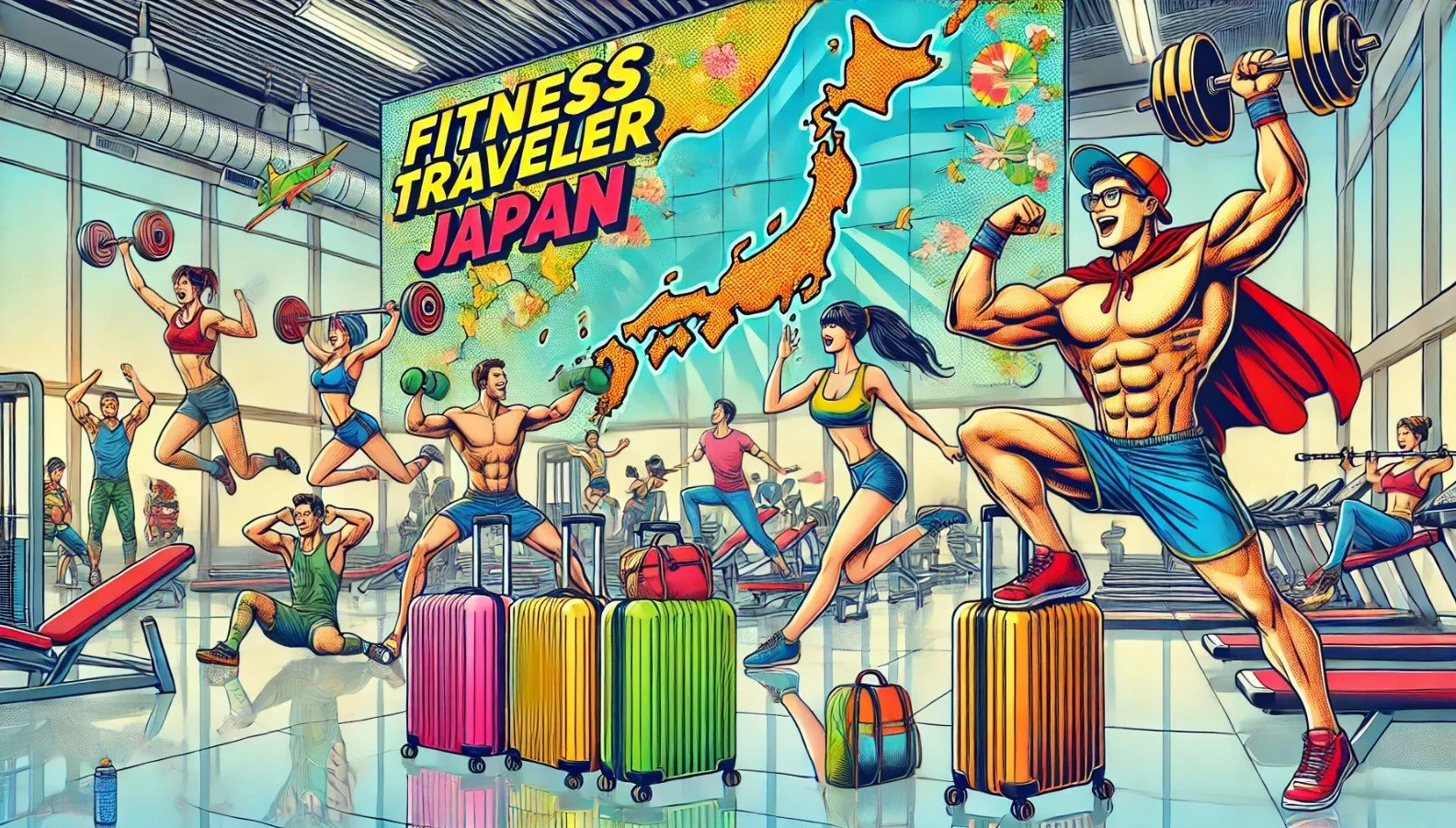 Gyms for tourists in Japan 2025