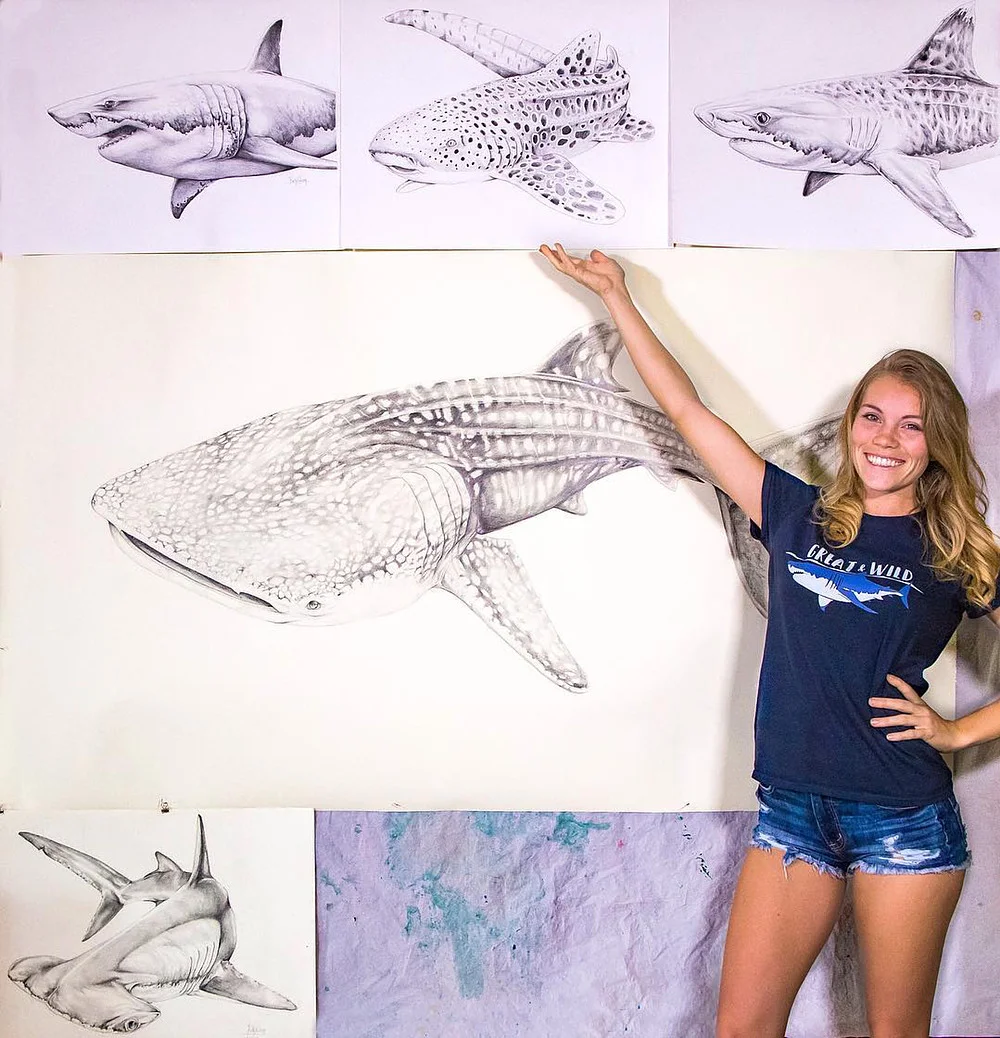7 Ocean Artists Turning Sharks into Art — The Marine Diaries