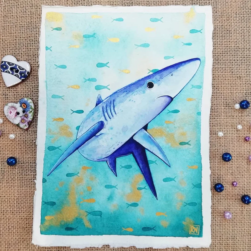 7 Ocean Artists Turning Sharks into Art — The Marine Diaries