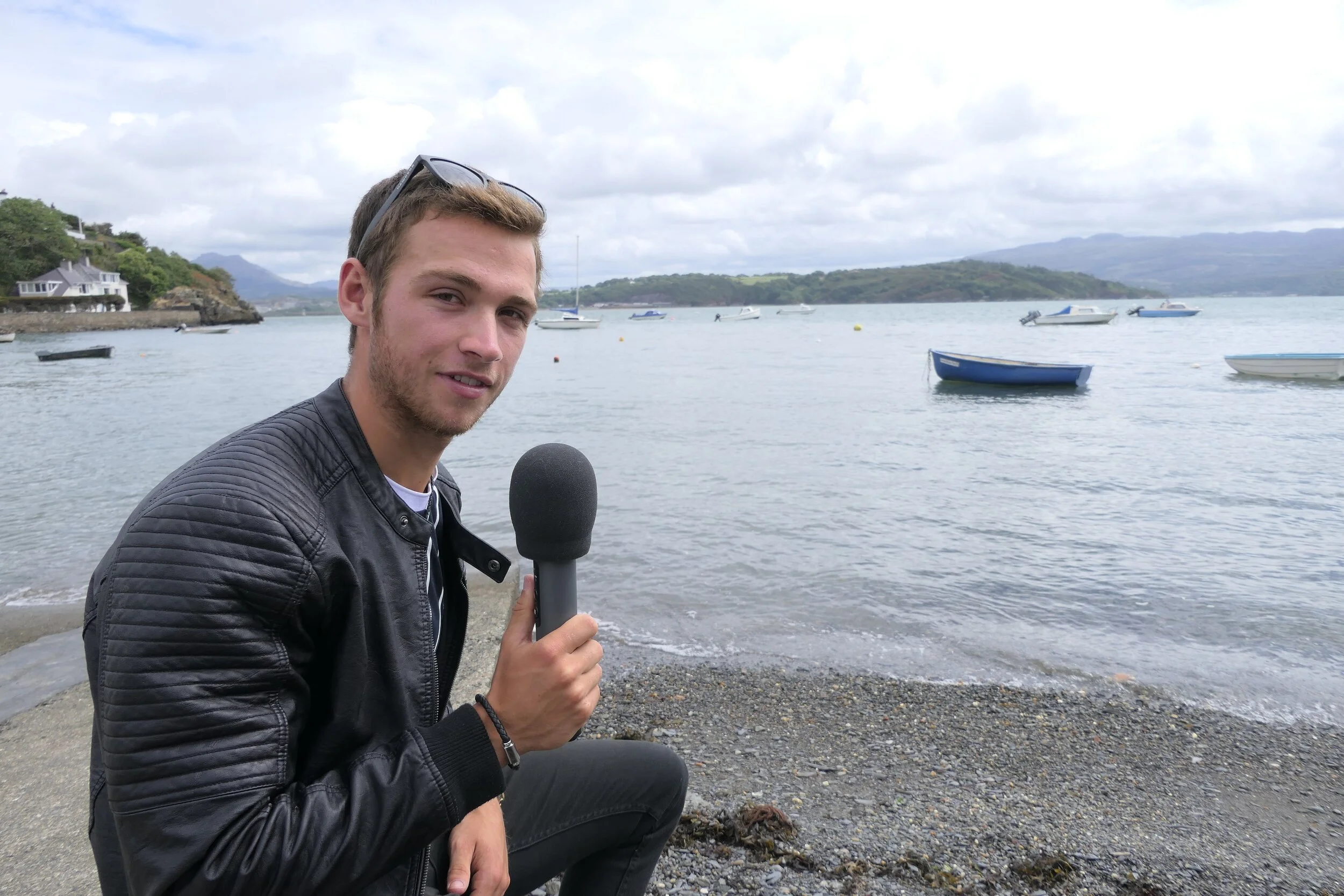 Angels off the coast of Wales — The Marine Diaries