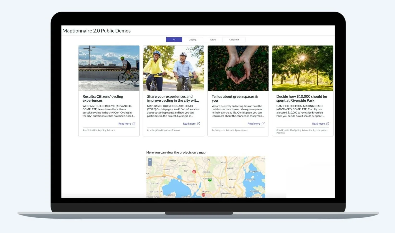 Product — Maptionnaire | Community Engagement Platform