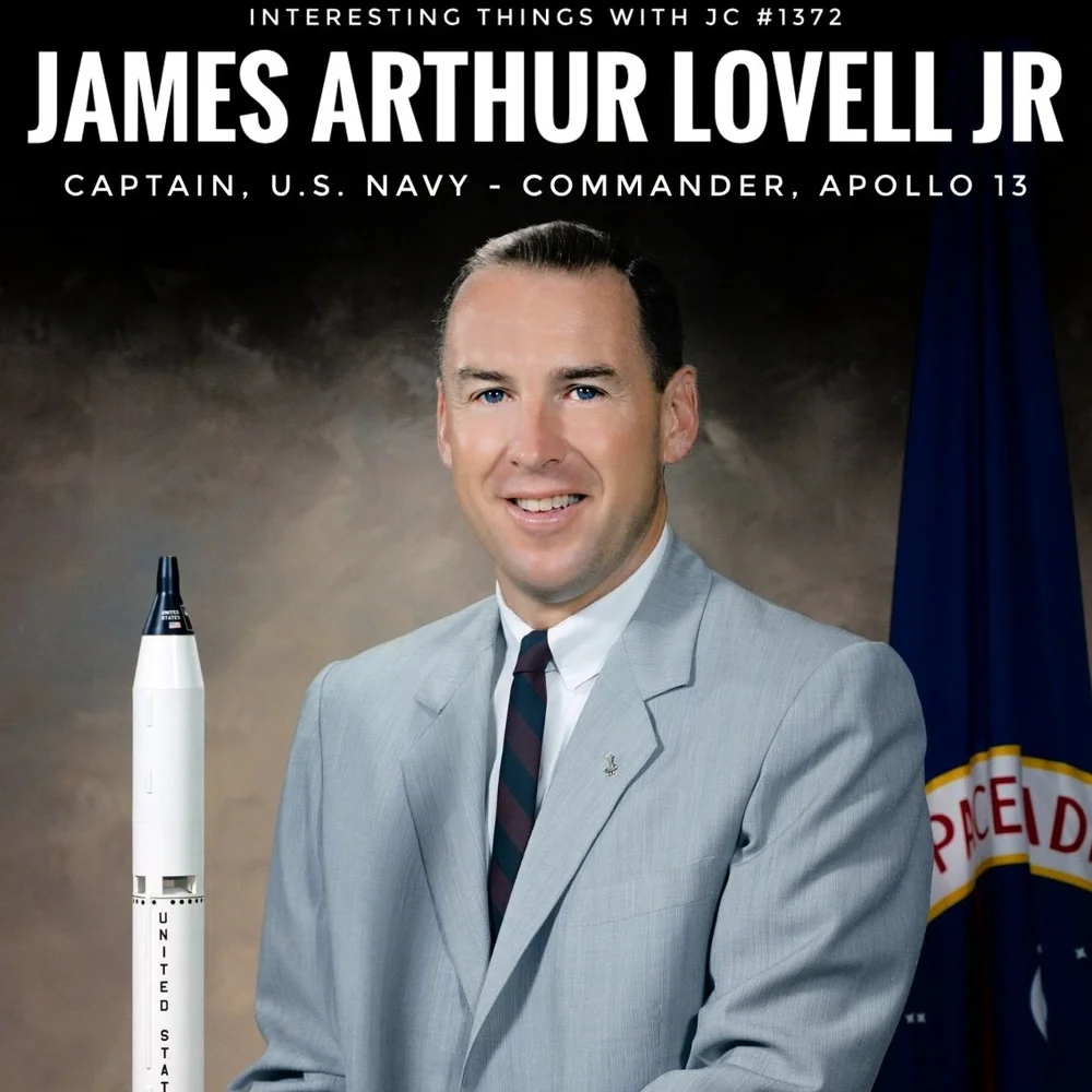 1372: "James Lovell - Commander of Apollo 13" — JC