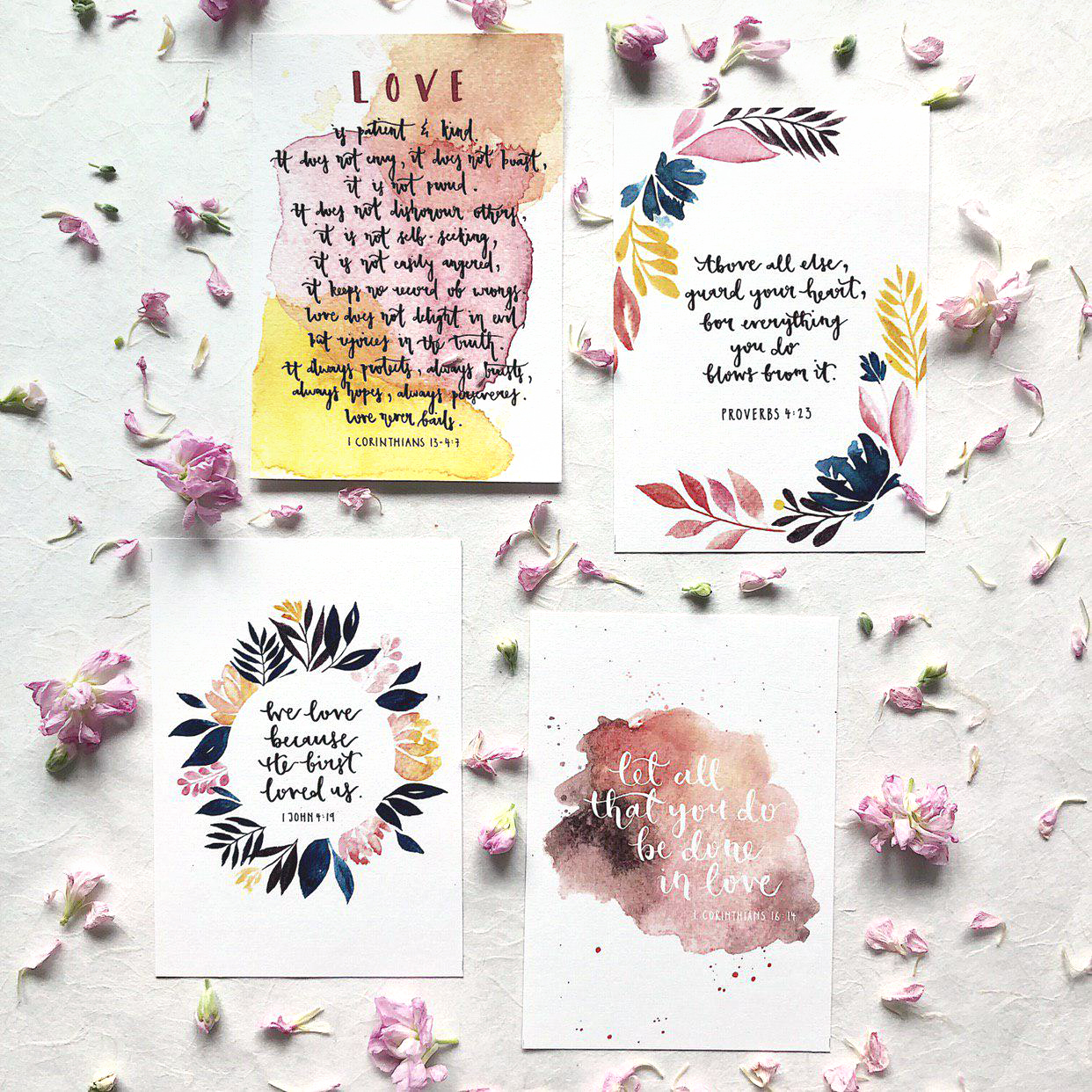 Stationery Paper & Party Supplies Paper Quote Postcards Self Love ...