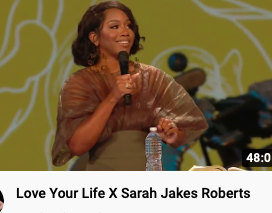 Holy Spirit bind Sarah jakes Roberts with hot chains and iron fetters ...