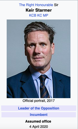 Holy Spirit bind 'weir starter' aka KEIR STARMER ker keri nee JB ...