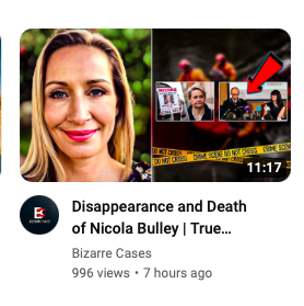 ALL NIKKI NICHOLA BULLEY PAUL ANSELL SOUL TIES ABORTED — Home