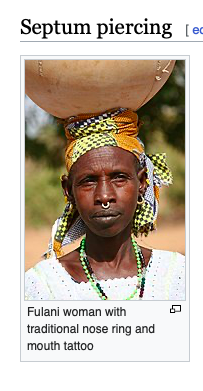 bridge piercing nasal septum binding rituals nullified LAD Z inski ...