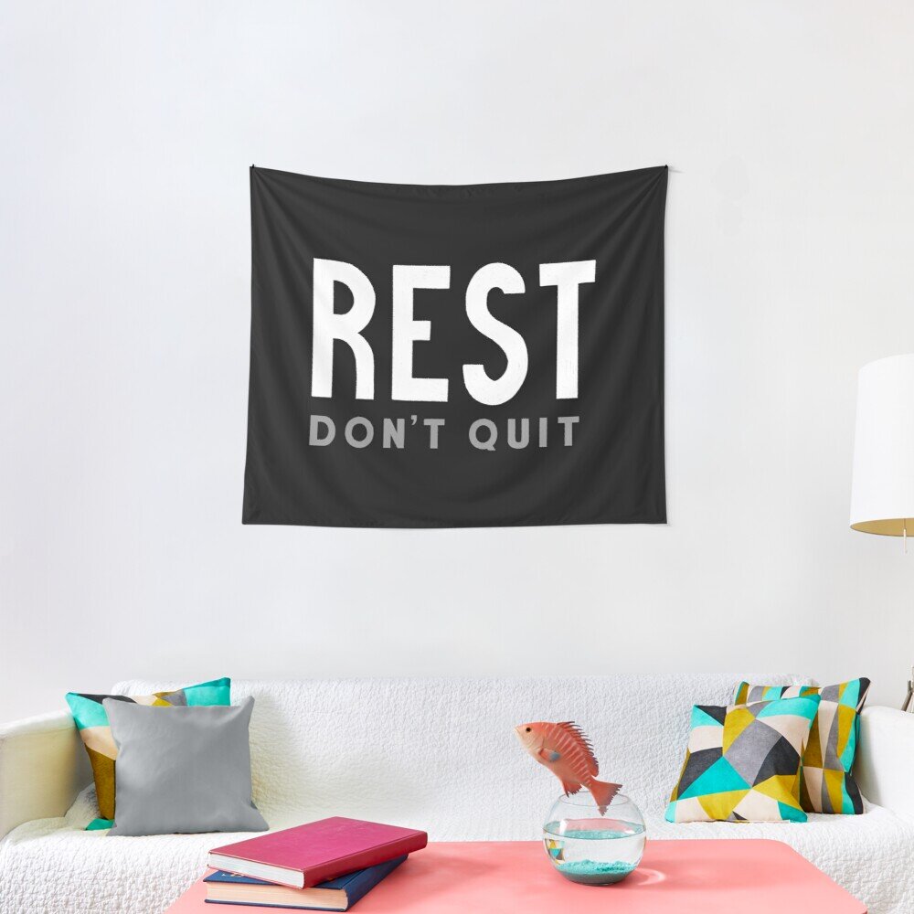 Rest Don't Quit — Lathe and Quill