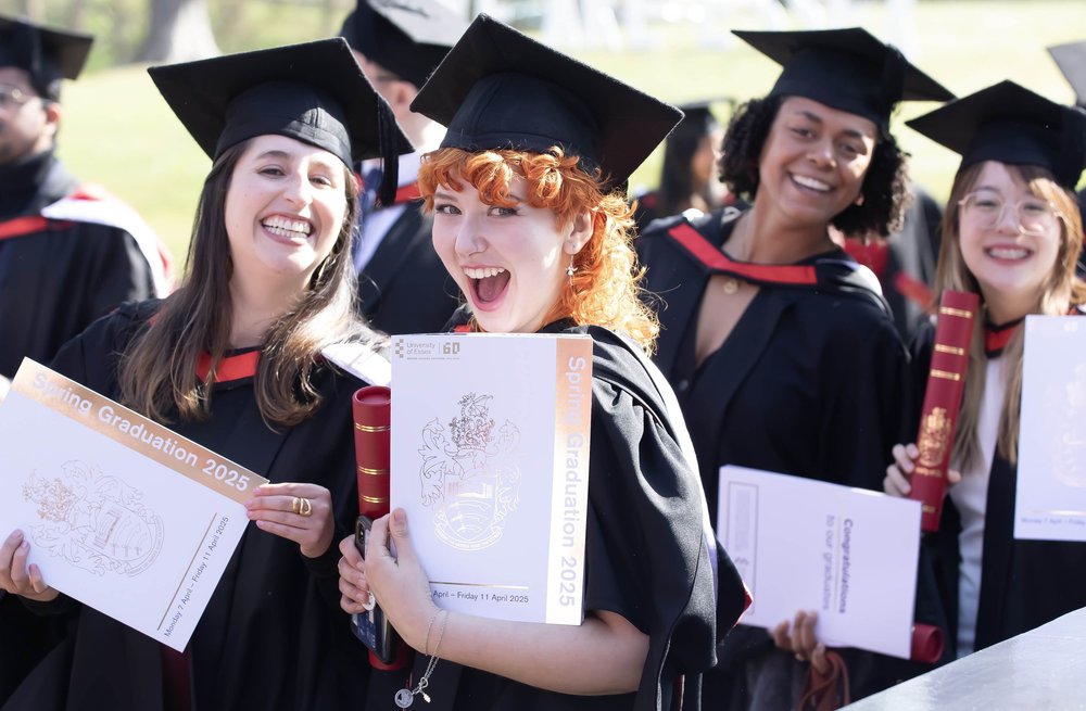 SPRING GRADUATIONS AT ESSEX UNIVERSITY — STEVE BRADING