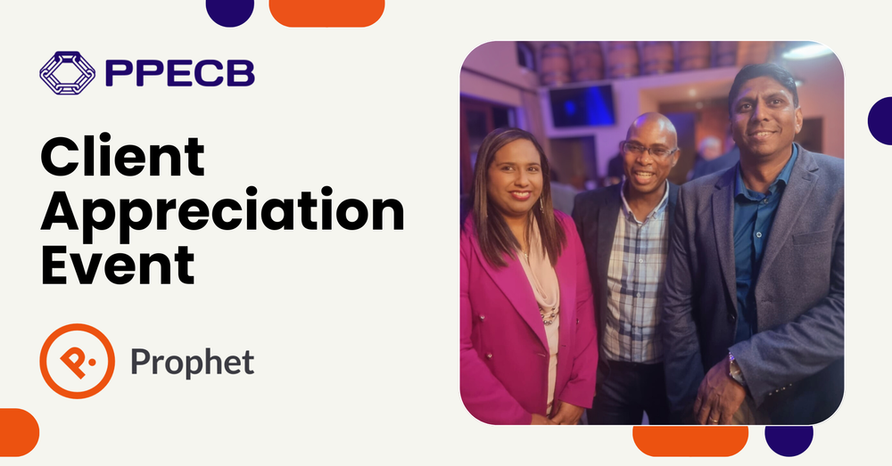 Prophet SA attends the PPECB Client Appreciation Event — Prophet