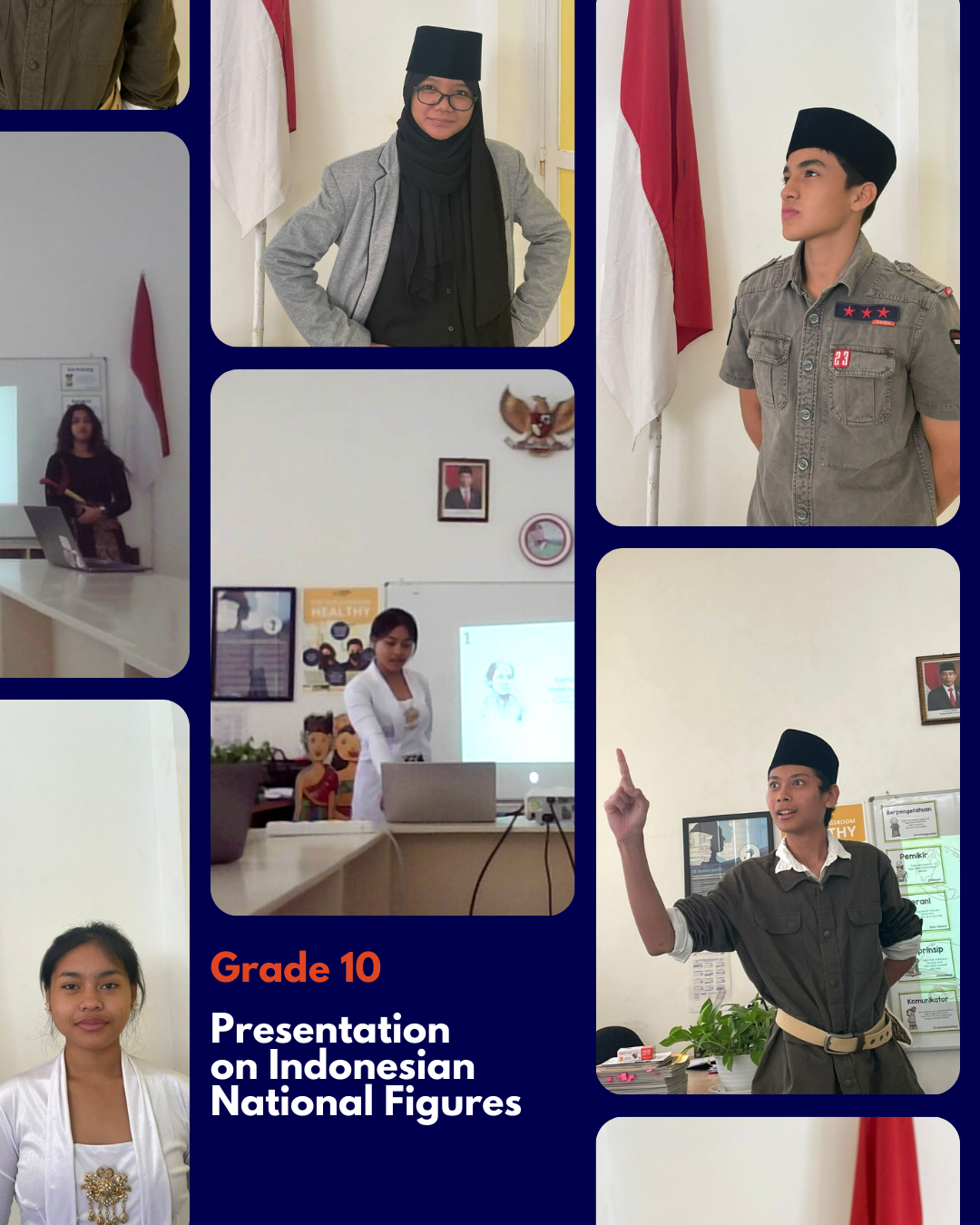 Grade 10 Presentations on Indonesian National Figures — Yogyakarta ...