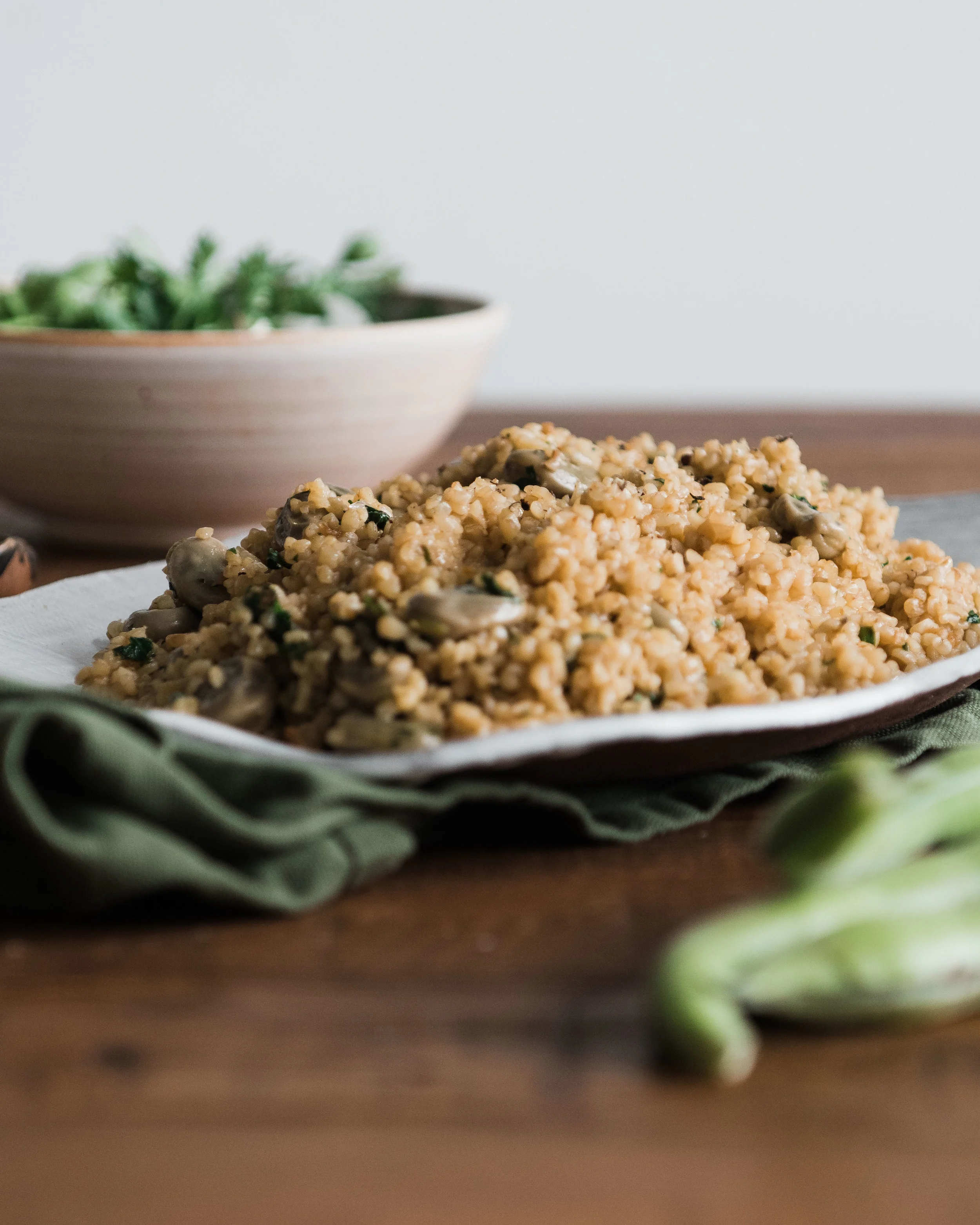 Bulgur with Fava Beans, Coriander and Garlic (Bulgur ou Ful) — Omayah ...