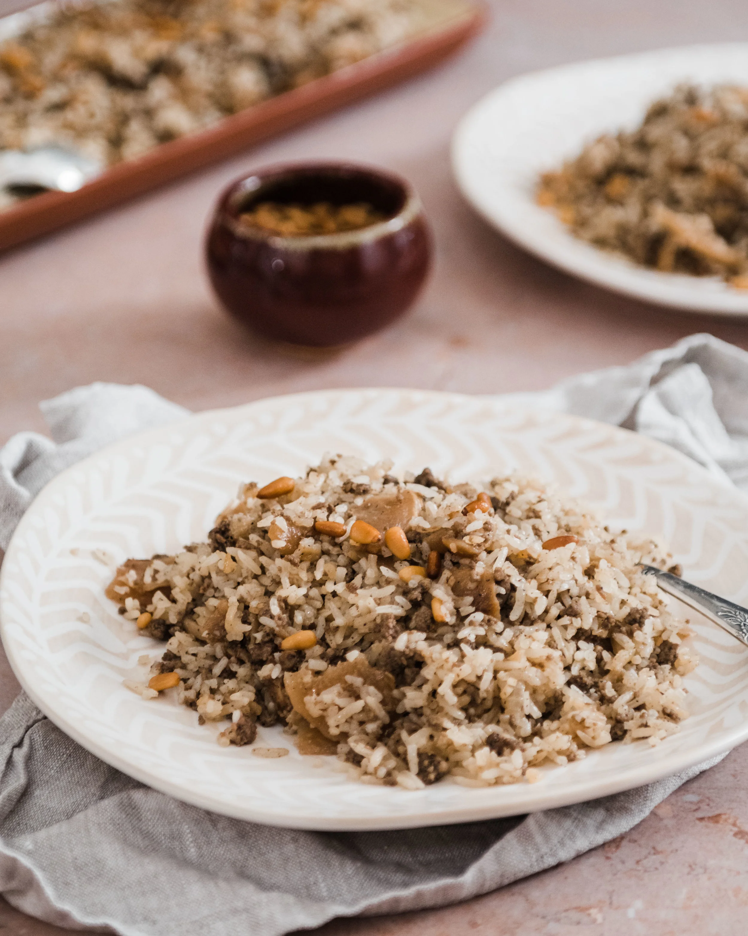 Shilbato (Kohlrabi with Ground Meat, Rice and Pine Nuts) — Omayah Cooks ...