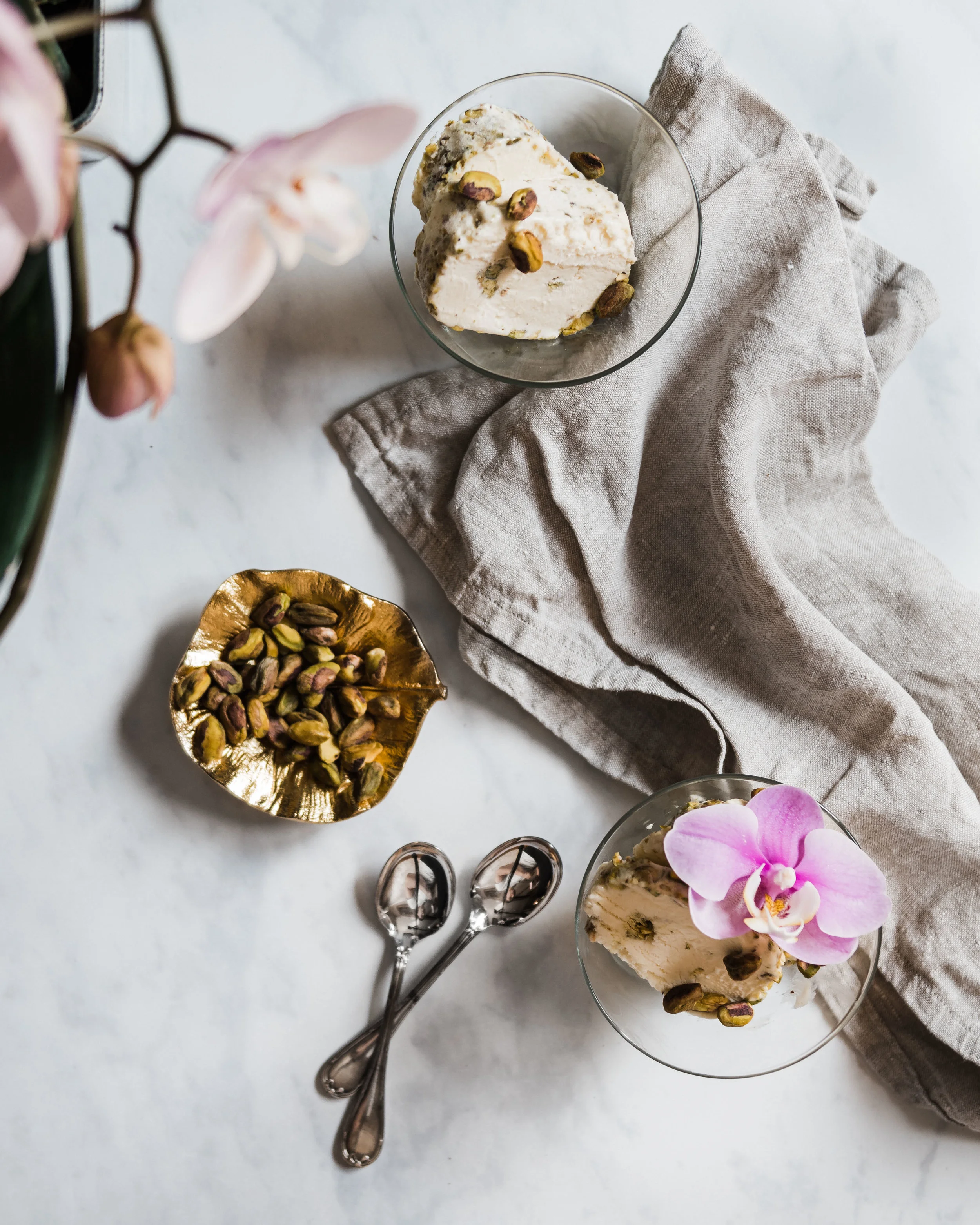 Syrian Mastic Ice Cream with Pistachios (Bekdash Copycat) — Omayah ...