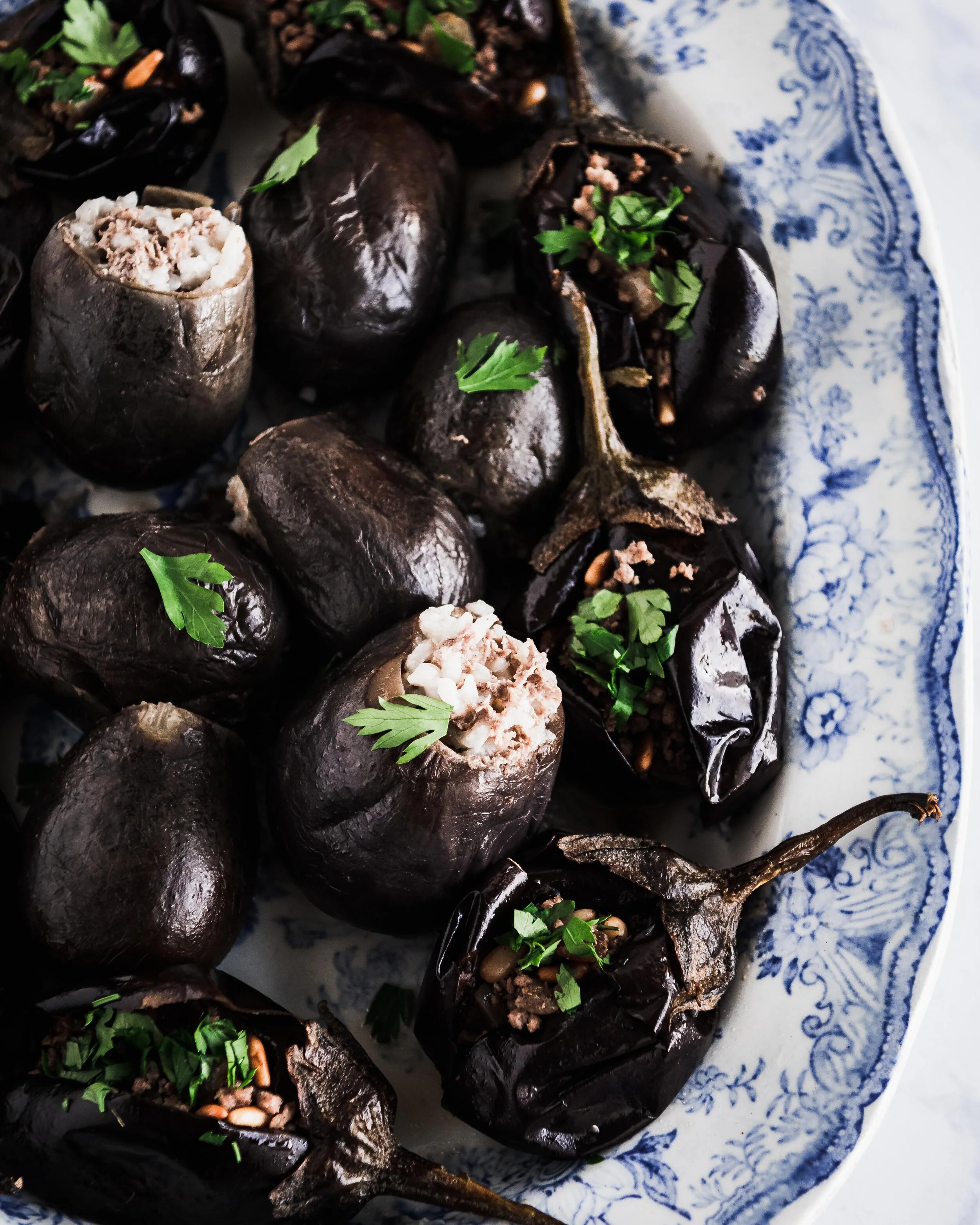 Mnazeleh ou Mahshi, or Stuffed Eggplant Two Ways — Omayah Cooks ...