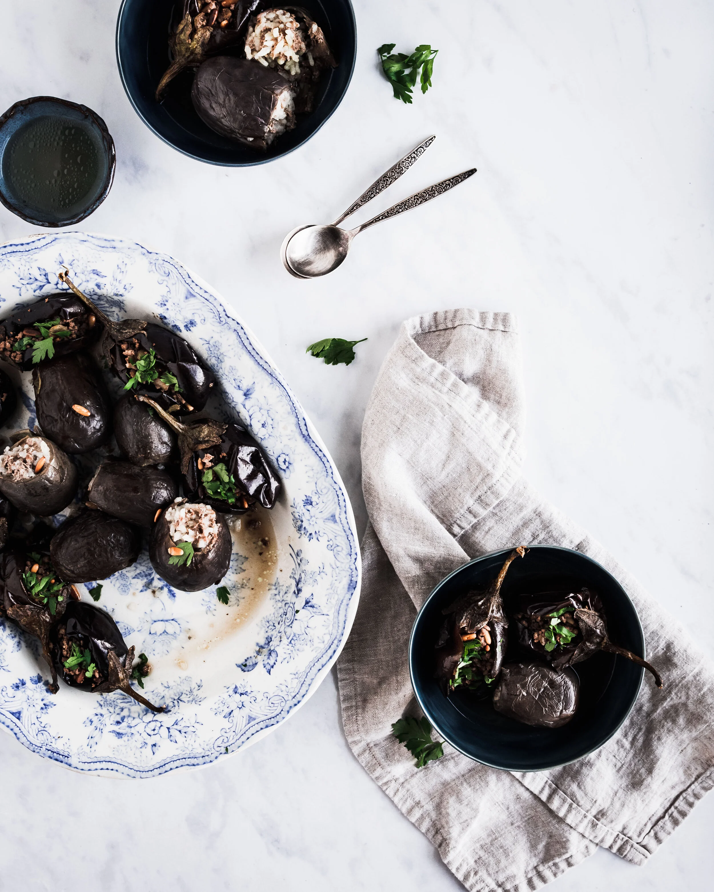 Mnazeleh ou Mahshi, or Stuffed Eggplant Two Ways — Omayah Cooks ...
