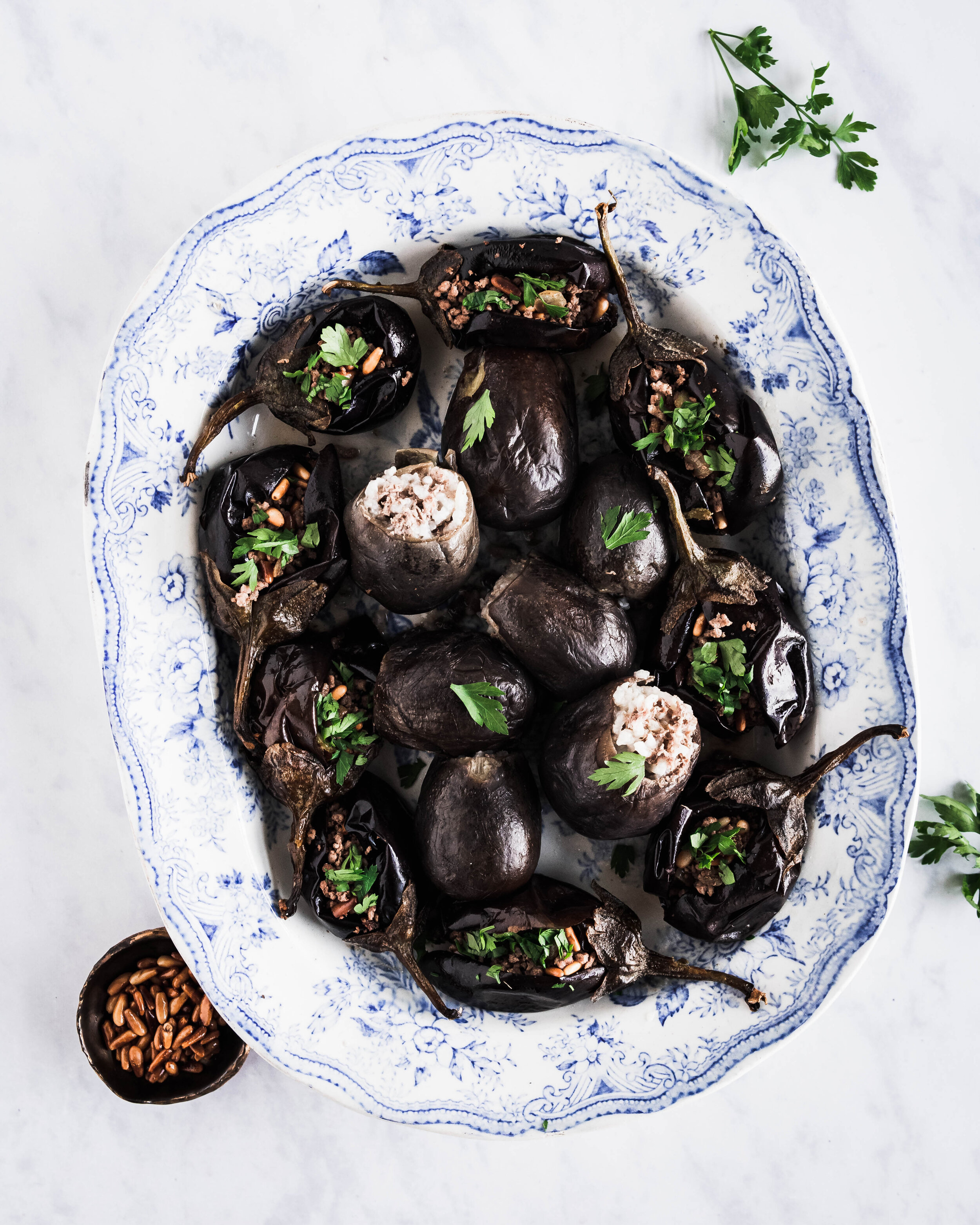 Mnazeleh ou Mahshi, or Stuffed Eggplant Two Ways — Omayah Cooks ...