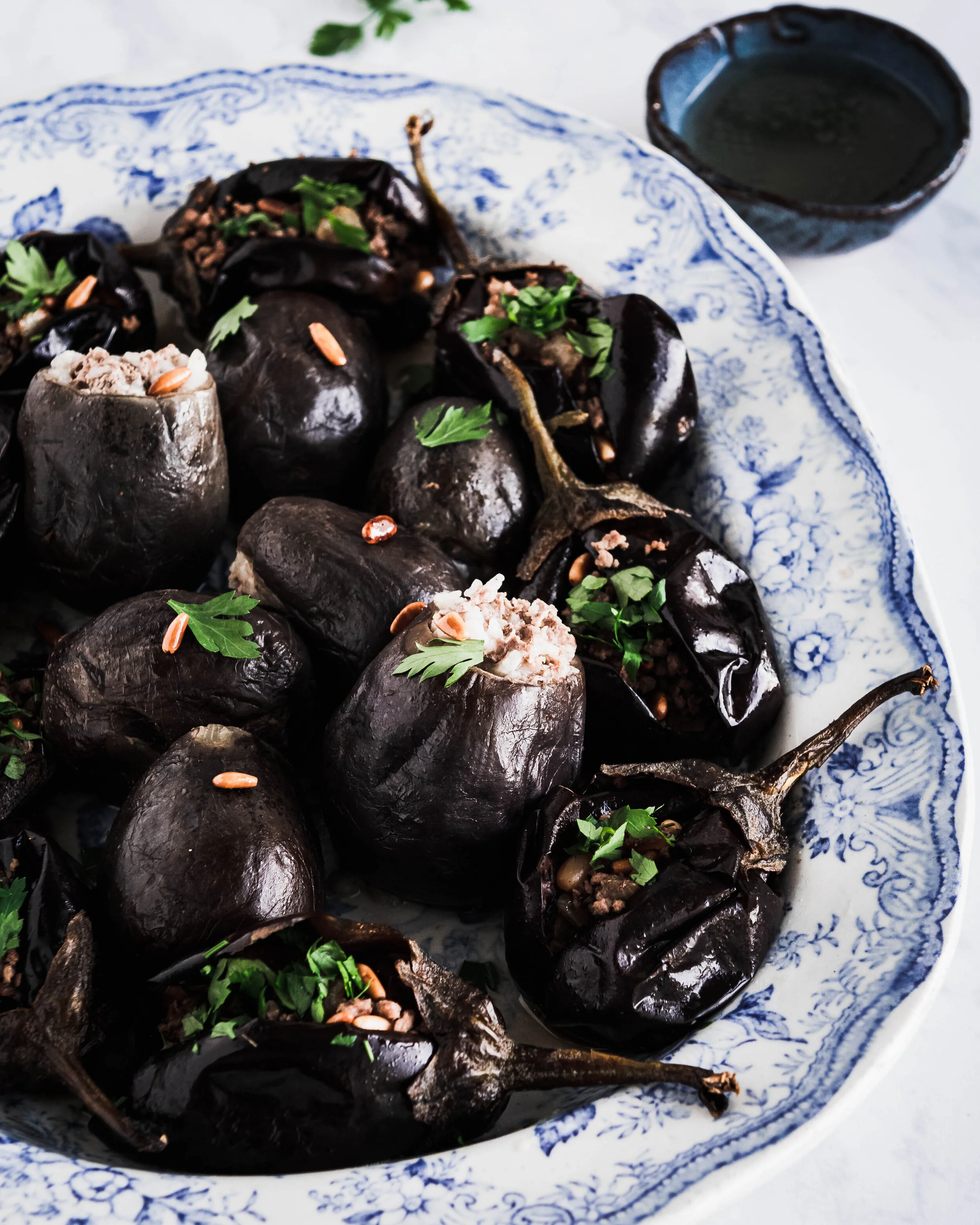 Mnazeleh ou Mahshi, or Stuffed Eggplant Two Ways — Omayah Cooks ...