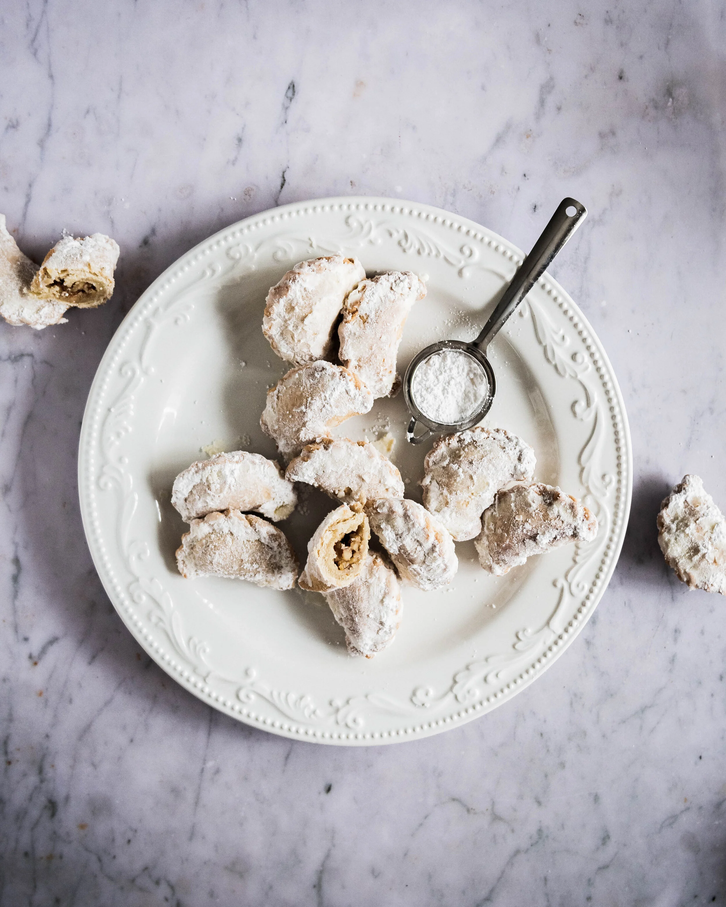 Twaytat (Walnut Filled Sweet Pockets) — Omayah Cooks // Syrian Recipes ...