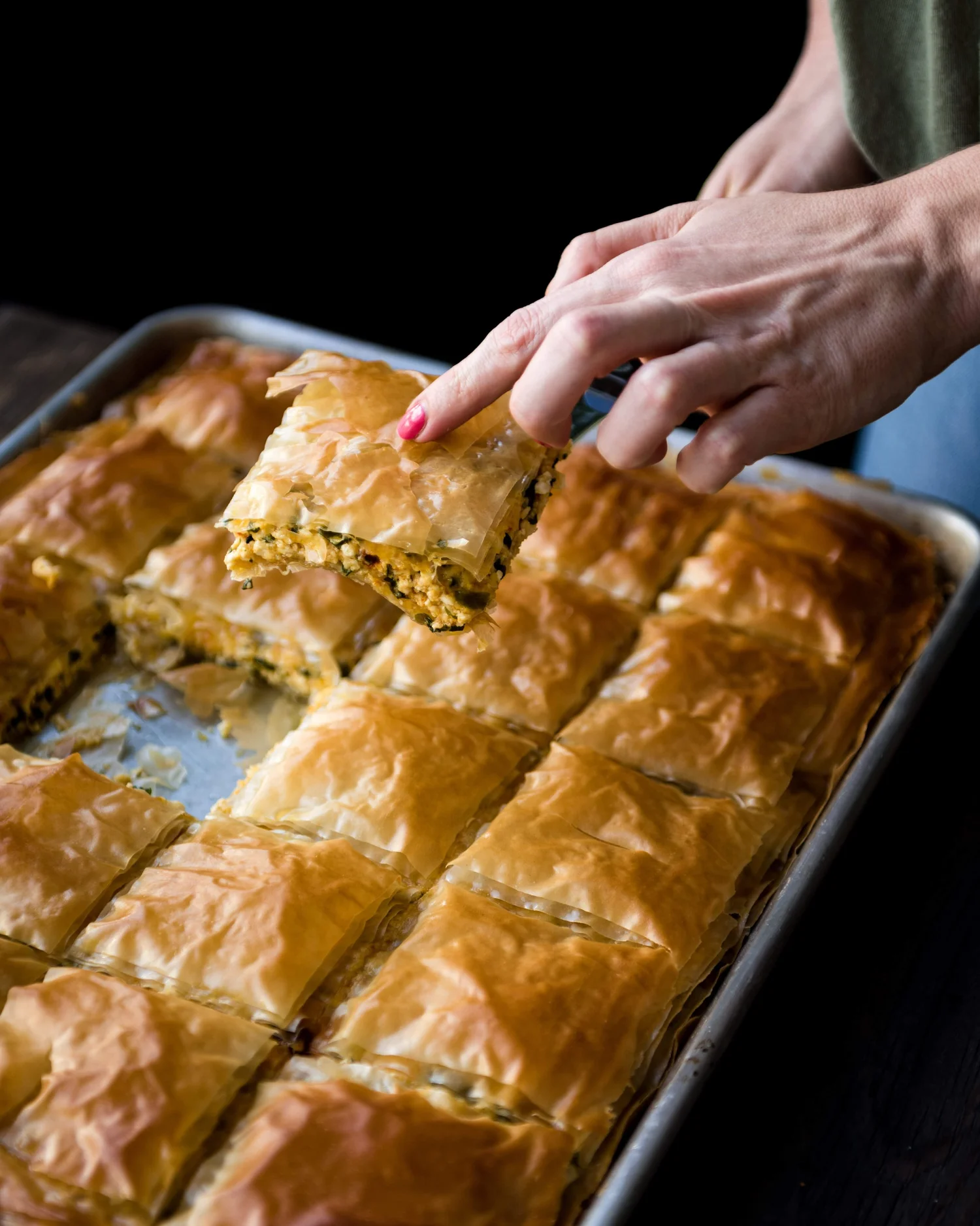 Borek (Phyllo Cheese Pie) — Omayah Cooks // Syrian Recipes ...