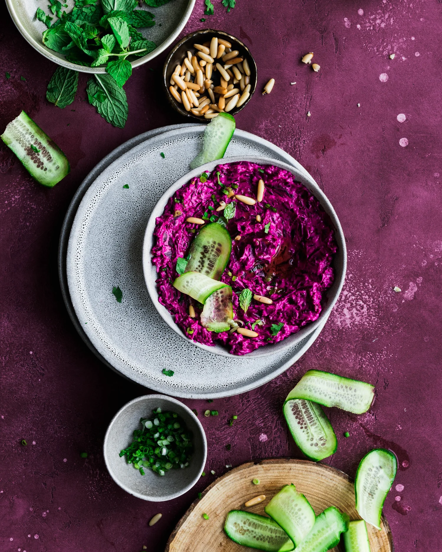 Beet Mutabal (Roasted Beet Dip) — Omayah Cooks