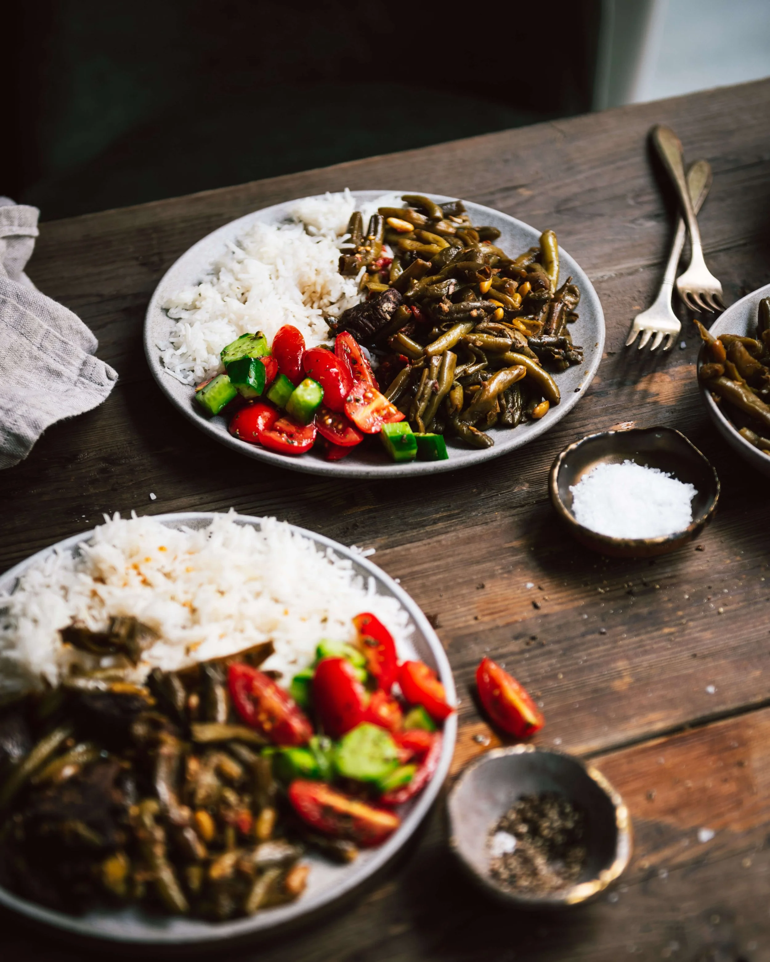 Fasolia (Syrian Green Beans with Beef and Tomato) — Omayah Cooks