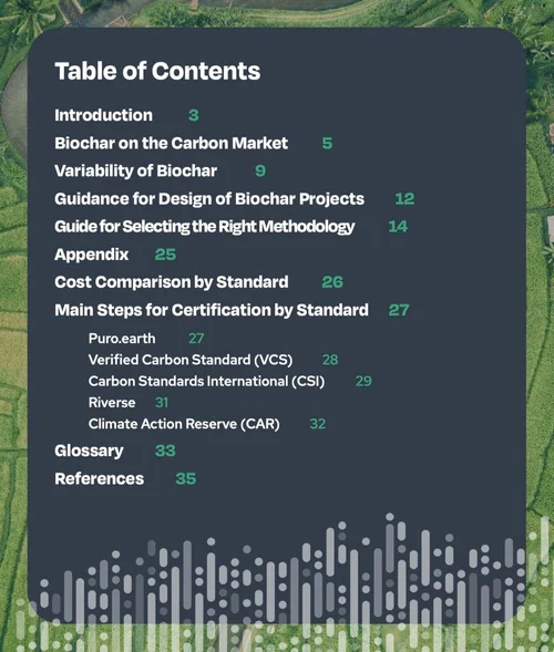 Launch of the Biochar Manual for Carbon Removal — Hamerkop